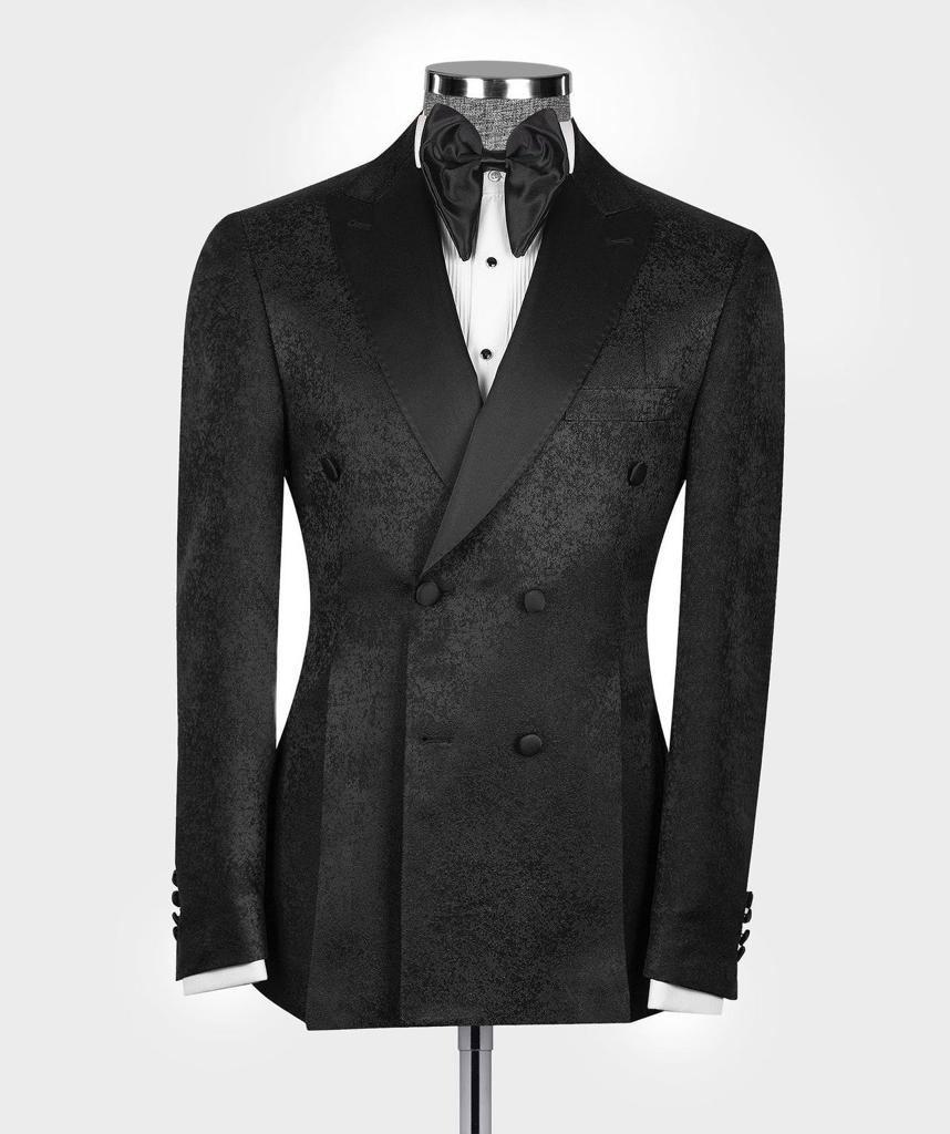 Acme Slashed Tuxedo Suit | Double Breasted Direct Suit – Good Hustle Suit